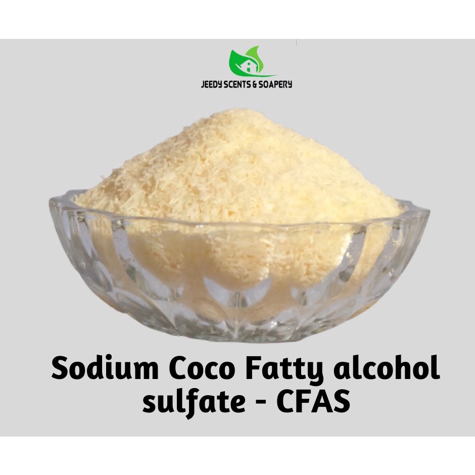 Coco Fatty Alcohol Sulfate CFAS needle 500 grams | Shopee Philippines