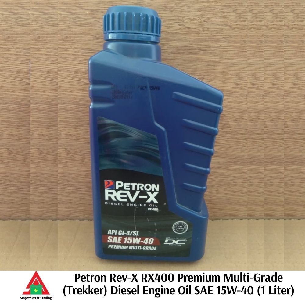 Petron Rev-X RX400 Premium Multi-Grade (Trekker) Diesel Engine Oil API ...