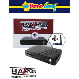 Baron Digital TV Box Receiver Crystal Clear Reception | Shopee Philippines