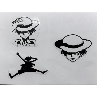 Luffy One Piece Decal Cut Out Sticker! Aquaflask Decal Sticker. Tumbler ...