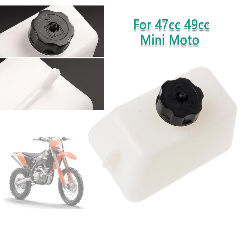 1L Mini Plastic Petrol Gas Fuel Tank For 47cc 49cc 2 Stroke Mini Moto ...