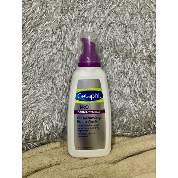 Cetaphil PRO DERMACONTROL Oil Removing Facial Wash 100% US BOUGHT ...