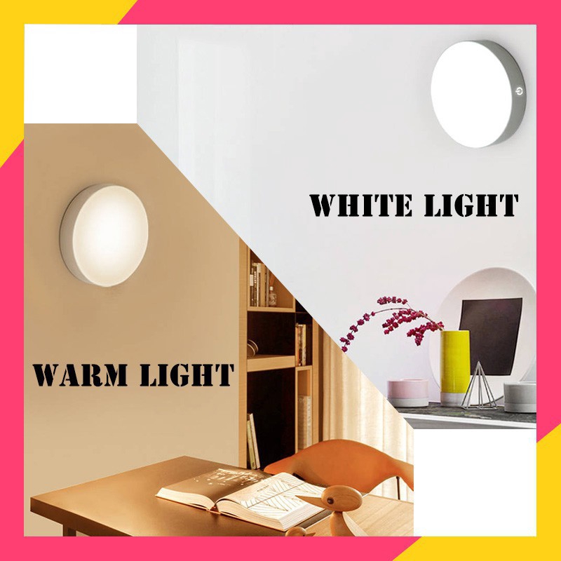 Mini 6 LED Motion Induction Lamp Portable Night Light Indoor Motion ...