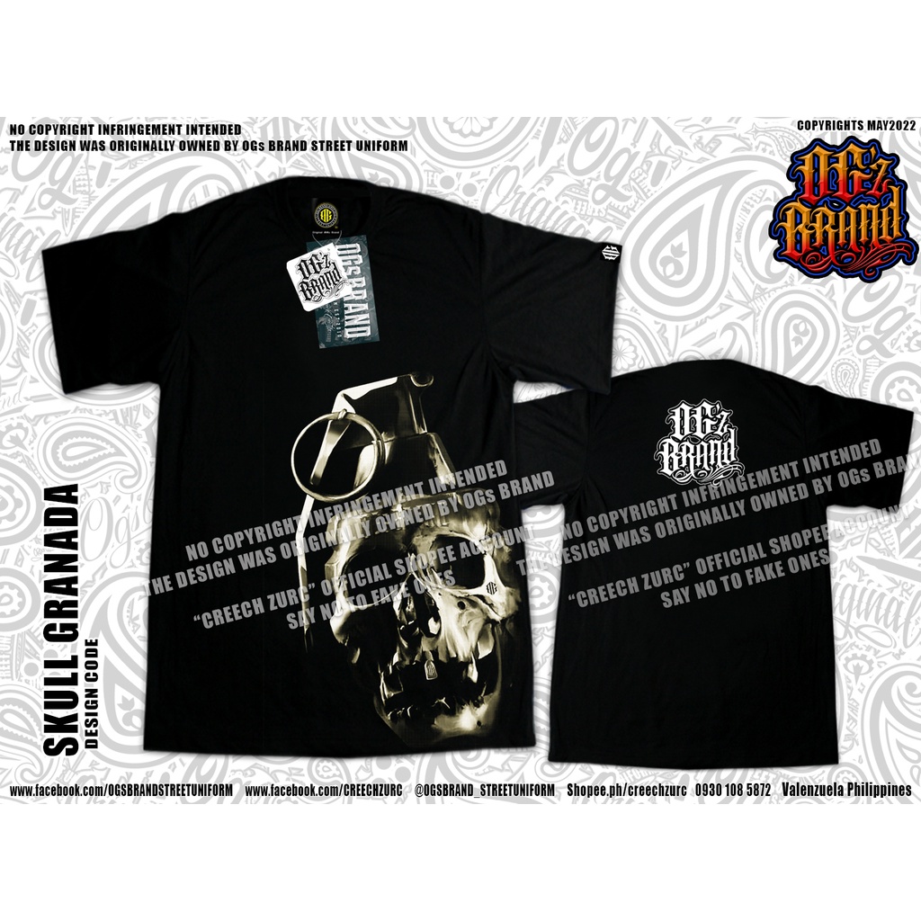 SKULL GRANADA OGs BRAND | Shopee Philippines