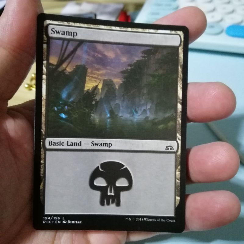 10 mtg Swamp basic lands cards re-pack magic | Shopee Philippines