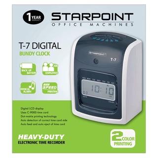 Bundy Clock Time Attendance Recorder Digital Bundy clock Time in ...