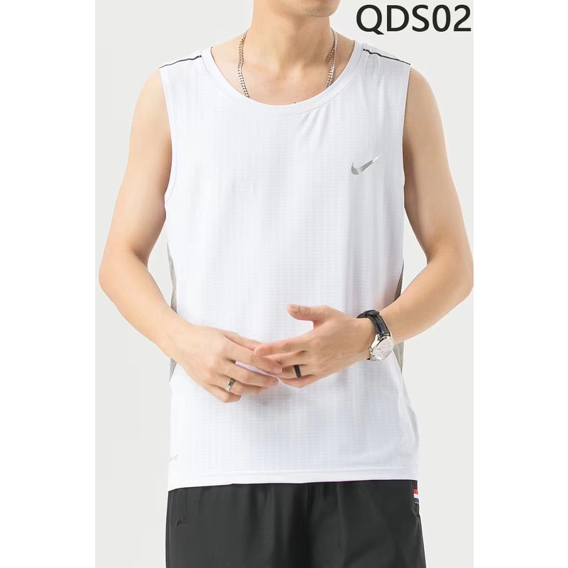 Nike dry-fit sando men's summer basketball vests sports sleeveless ...