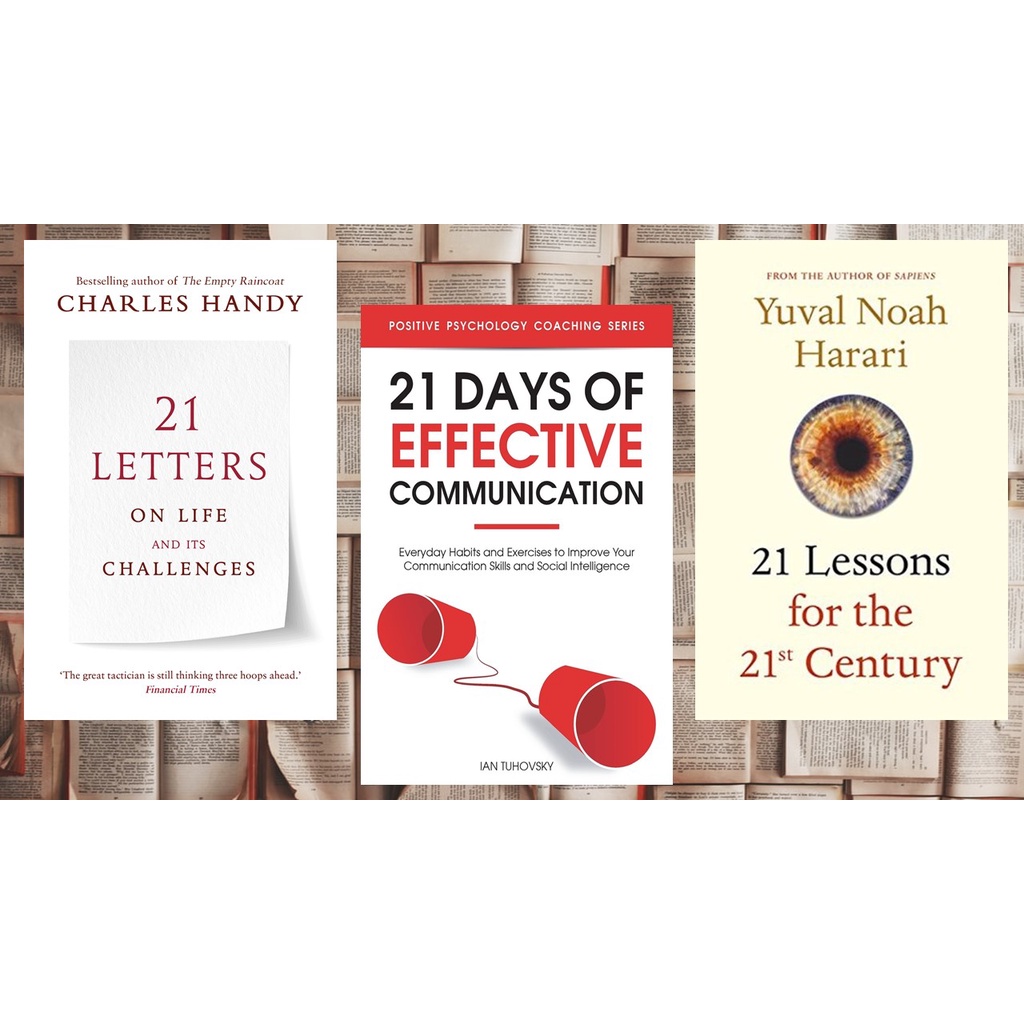 ALL ABOUT 21 (21 Letters, 21 Days, 21 Lessons) | Shopee Philippines