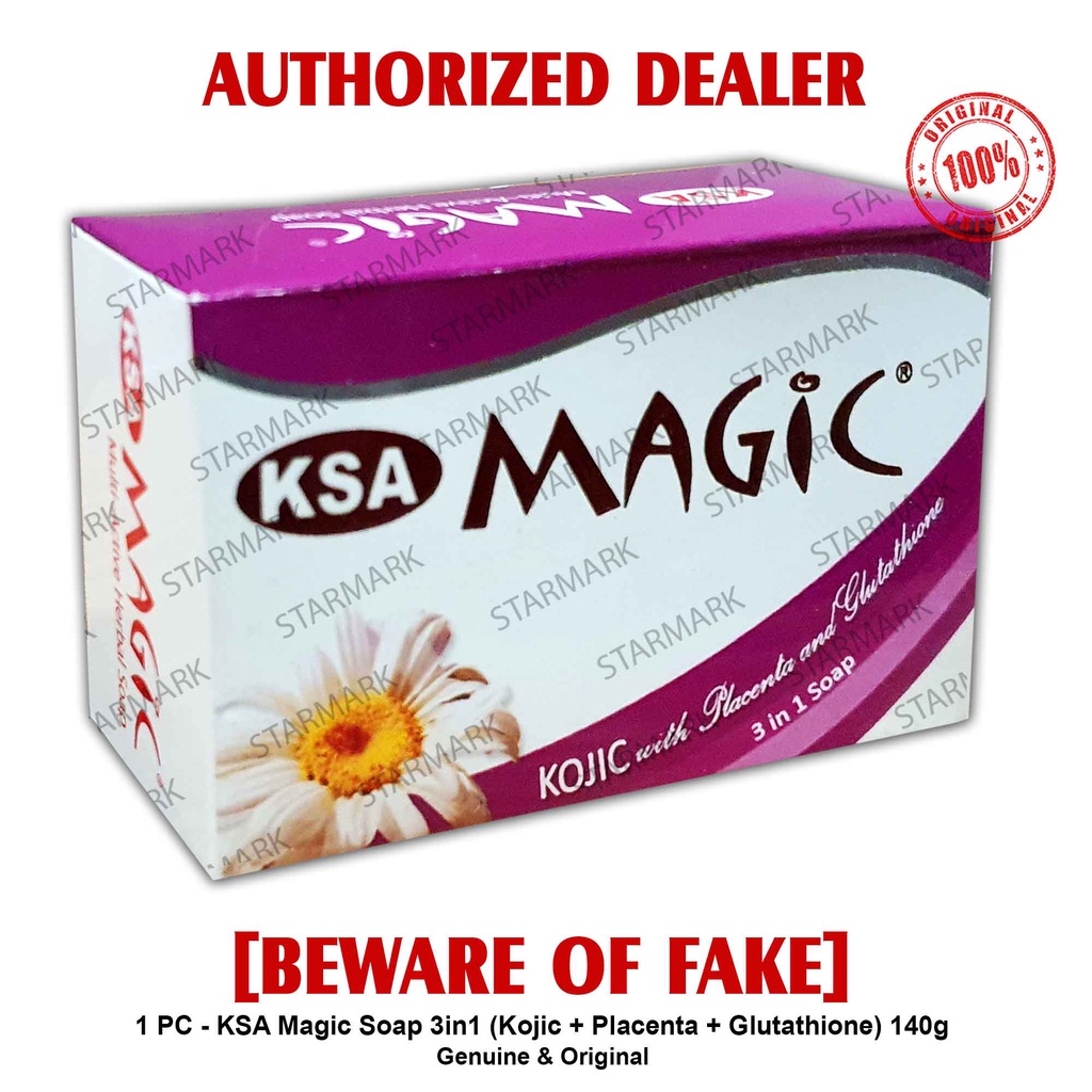 KSA Magic 3in1 Soap 3 in 1 Soaps Kojic with Placenta and Glutathione ...