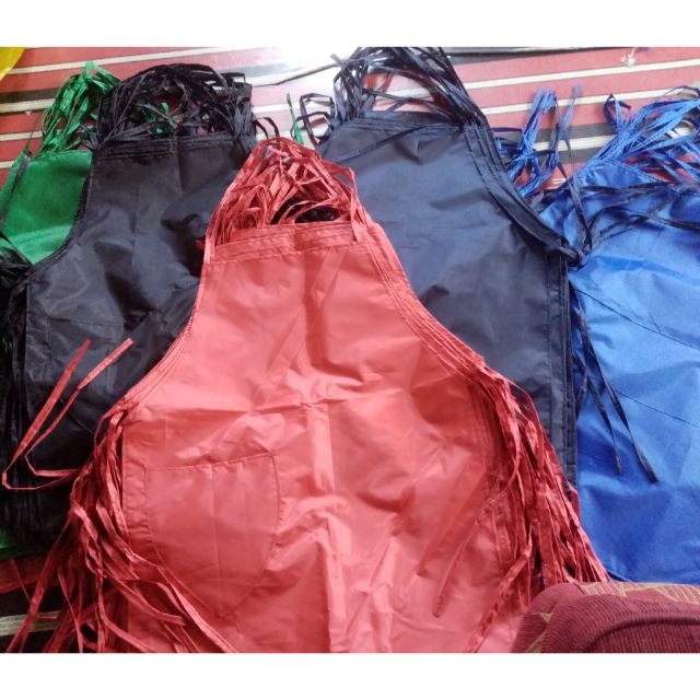 APRONS SILVERBACK & PVC TAFFETA(waterproof) | Shopee Philippines