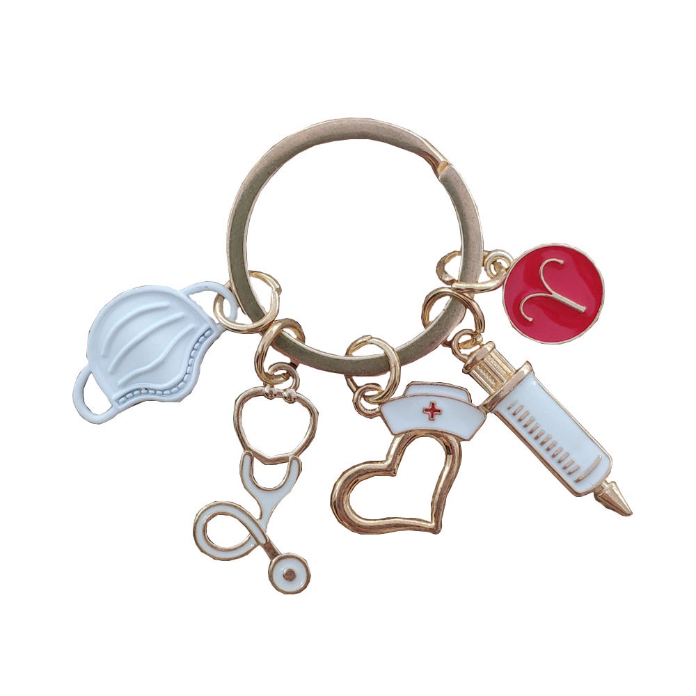 Enamel KC Gold Plated 12 Signs Constellations Zodiac Keychain Key Ring ...