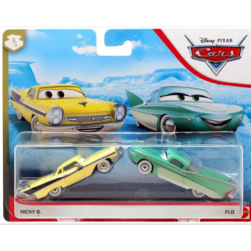 Disney Pixar Cars Nicky and Flo 2-pack | Shopee Philippines