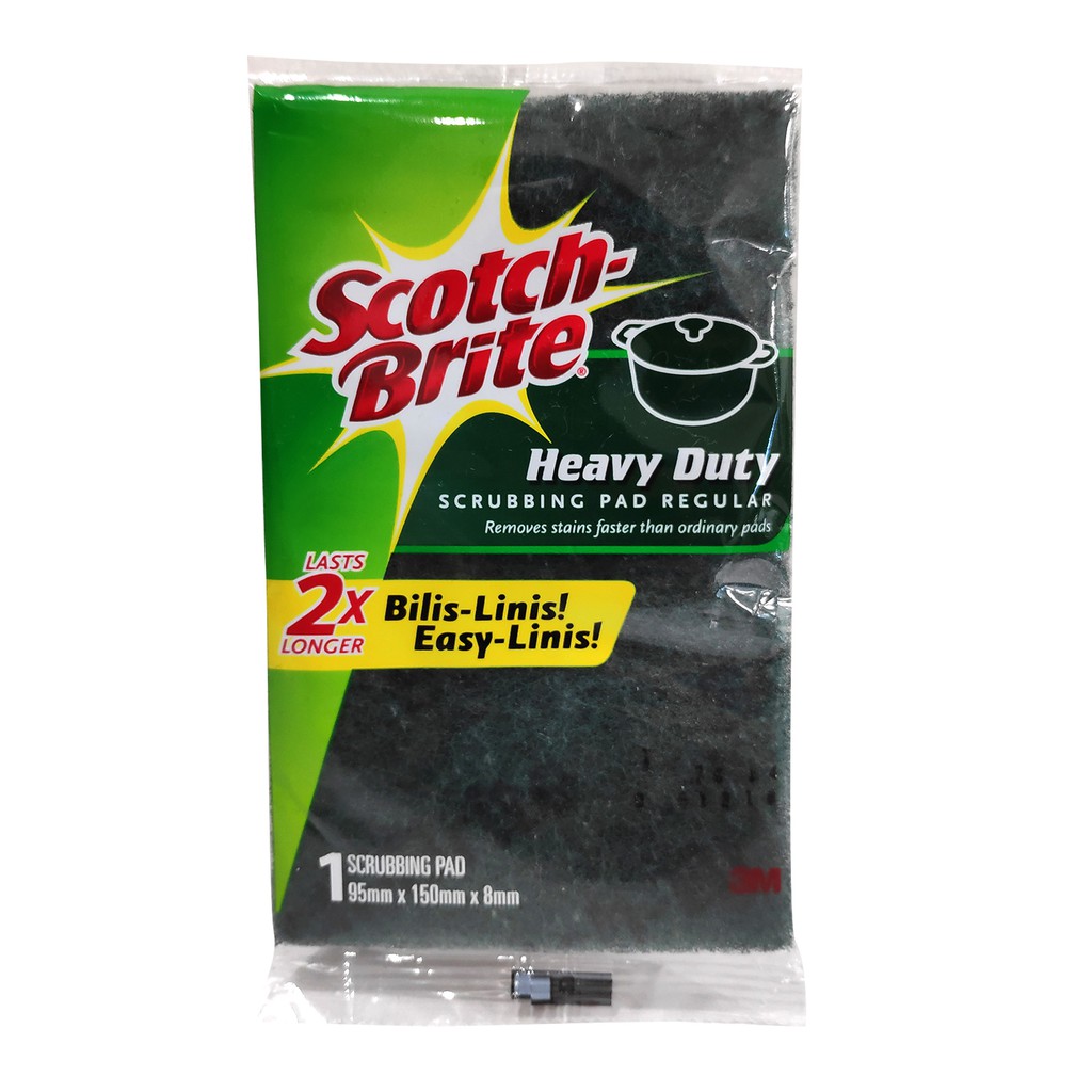 Scotch-Brite Heavy Duty Scrub Pad Regular | Shopee Philippines