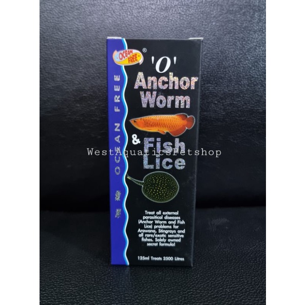 Ocean Free '0' Anchor Worm & Fish Lice 125ml | Shopee Philippines
