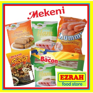 Mekeni Frozen Products, Ham, Chicken Longganisa, Bacon, Sisig ...