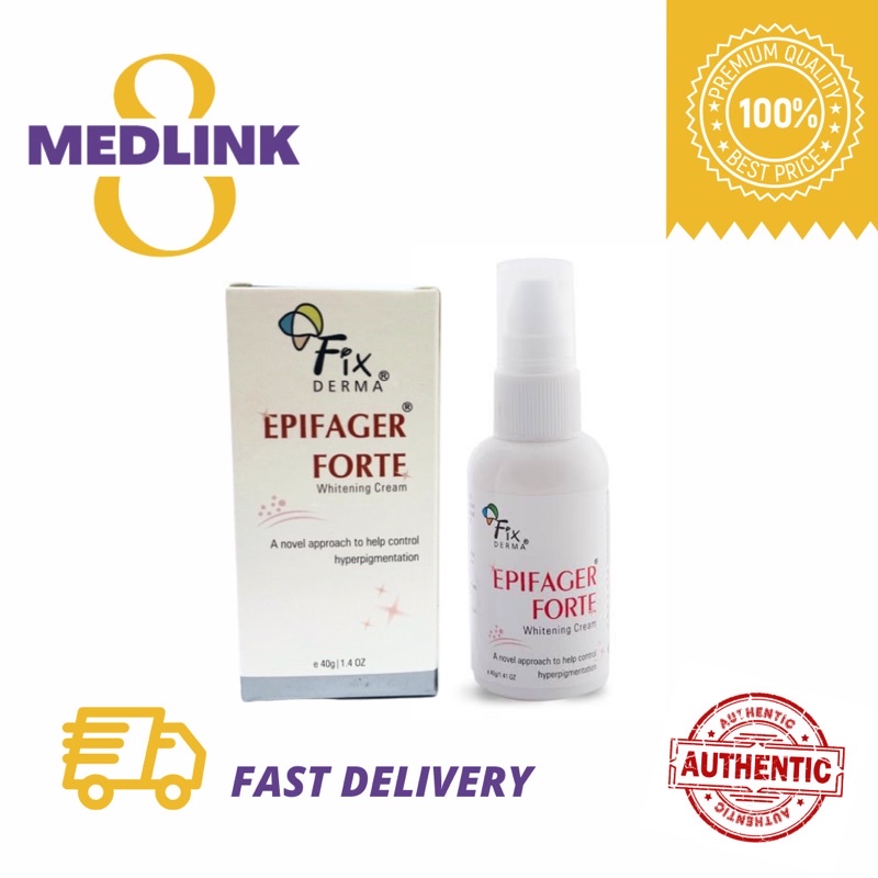 EPIFAGER FORTE Whitening Cream 40G FOR HYPERPIGMENTATION (new packaging ...