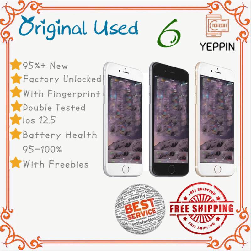Ready stock Second hand Original used smartphone 6 Factory Unlocked ...