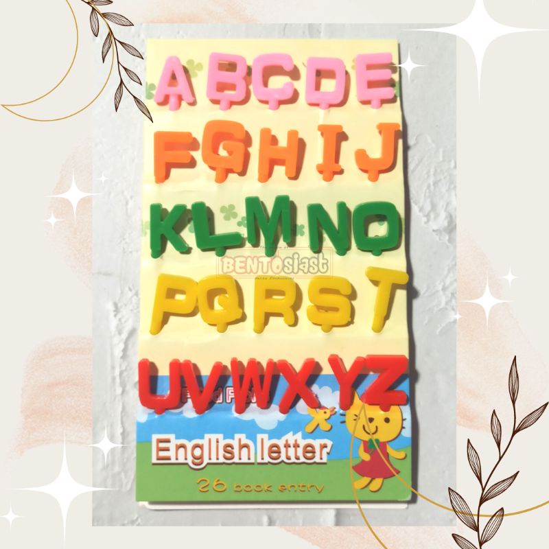 Bento Accessories Alphabet Letter Food Picks | Shopee Philippines
