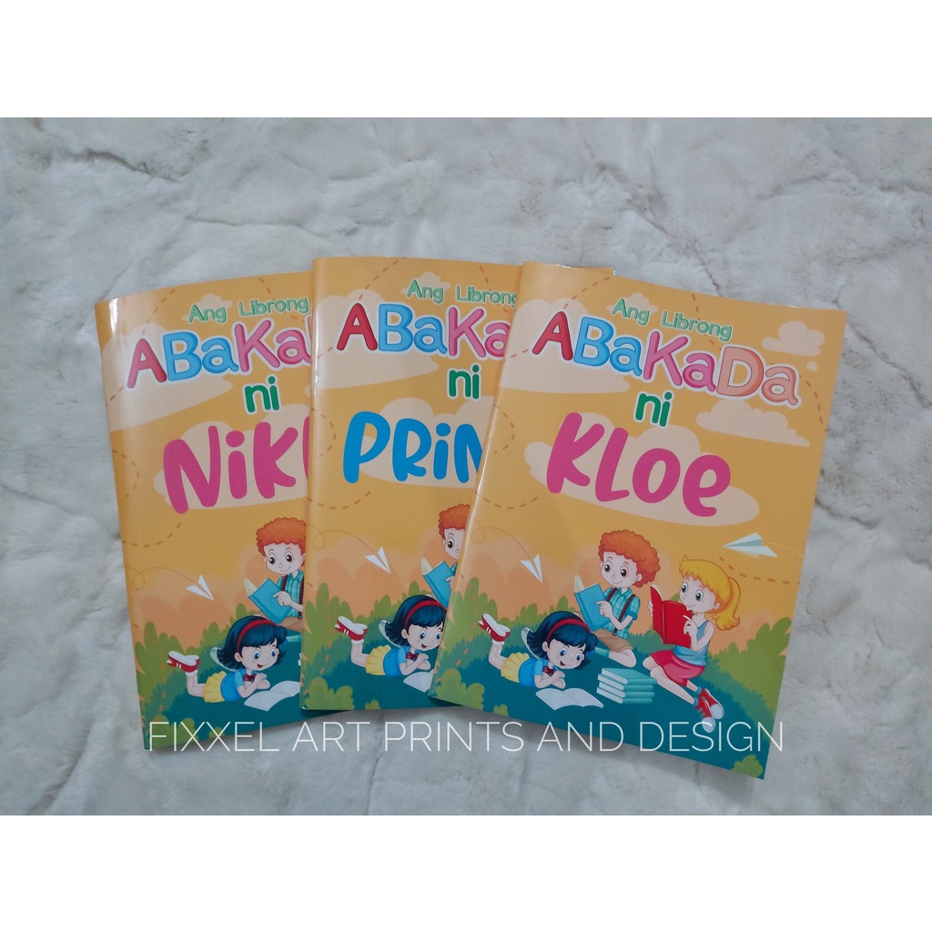 ABAKADA Personalized Workbook | Shopee Philippines