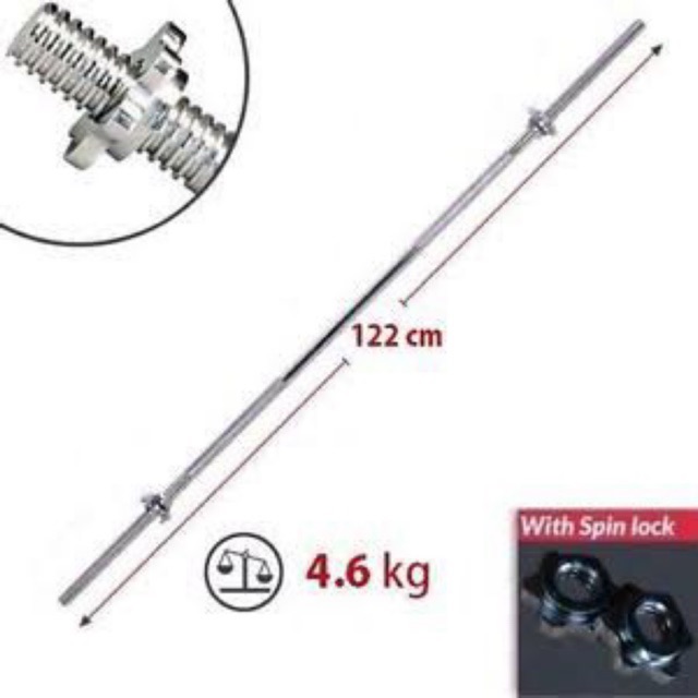 4 feet 5 6 to 7 ft Long Bar for workout with bench press shoulder press ...