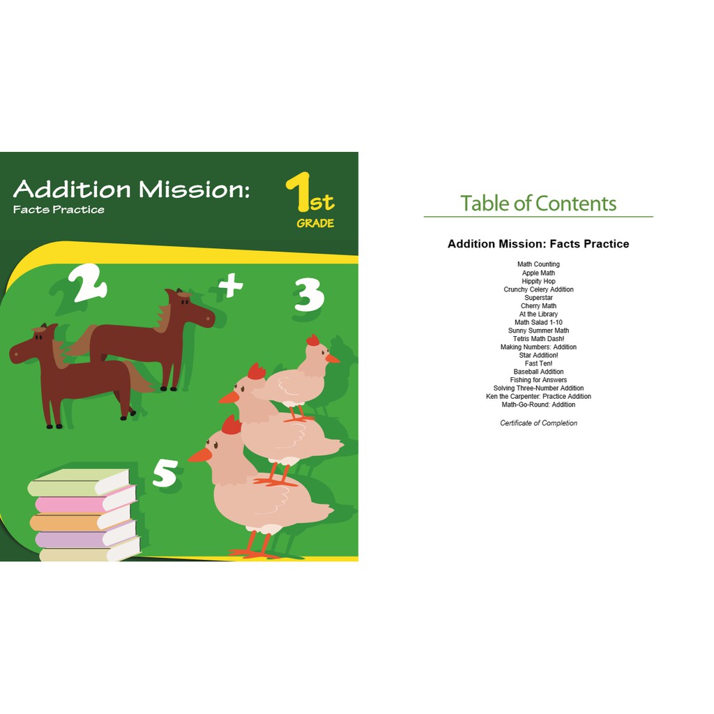 Grade 1 Math Worksheets / Workbook | Shopee Philippines