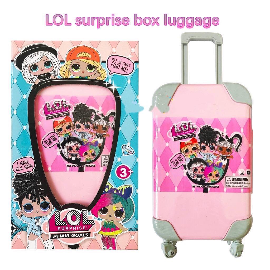 J King #LOL Surprise Box Luggage Kids Toys Quality | Shopee Philippines