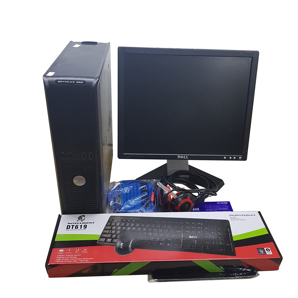 Computer Dell Gaming Set 4GB 250GB 17INCH KEYBOARD MOUSE HEADSET ...