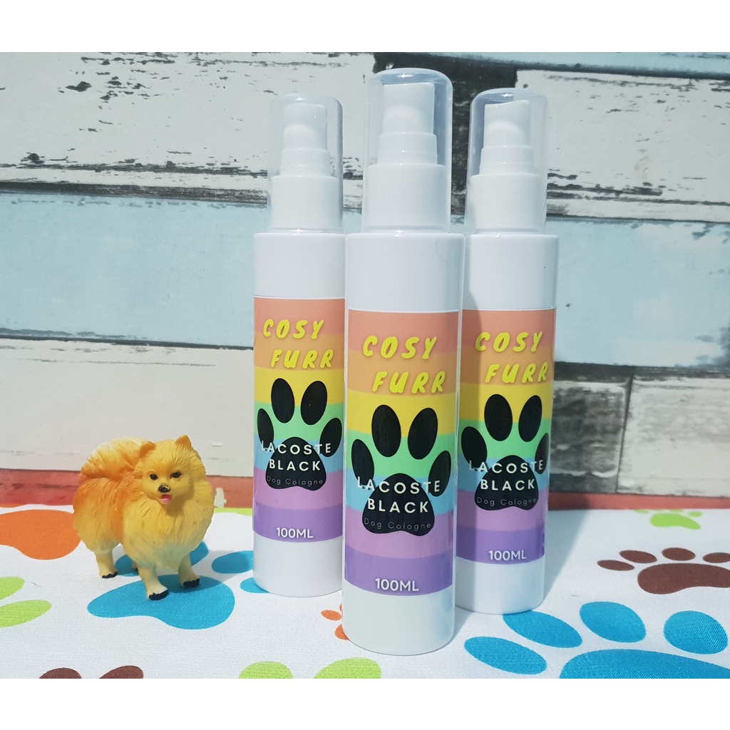 Cosy Furr Dog Cologne Lacoste Black Scent 100ML | Shopee Philippines