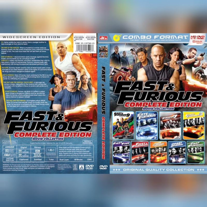 Fast And Furious Dvd Cover