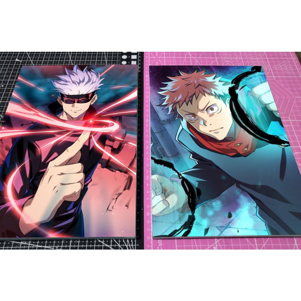 Jujutsu Kaisen Anime Wall Decor On Sintra Board A4 Size 2D Type ...