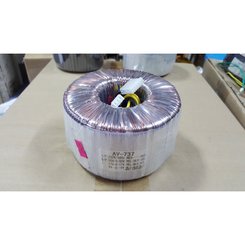 Sakura AV-737 I/P: 220V/60Hz, 0/P: 55V-0-55V, 17V-0-17V, 9V--0--9V ...