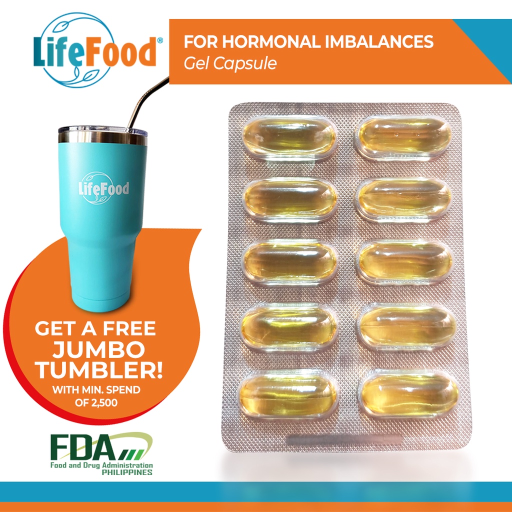 LifeFood Evening Primrose Oil 1350mg 10s (Alleviates PMS) | Shopee ...