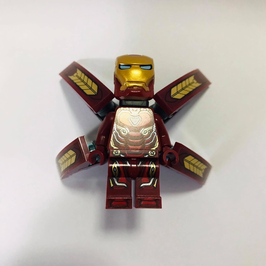 Brick Freak Lego Minifigure Marvel Super Heroes Iron Man Mark 50 Armor ...