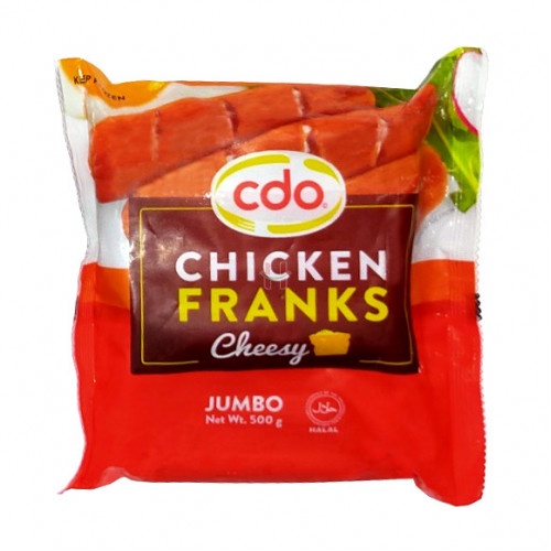 CDO Chicken Franks Cheesy Jumbo 500g | Shopee Philippines CDO Chicken Franks Cheesy Jumbo 500g | Shopee Philippines