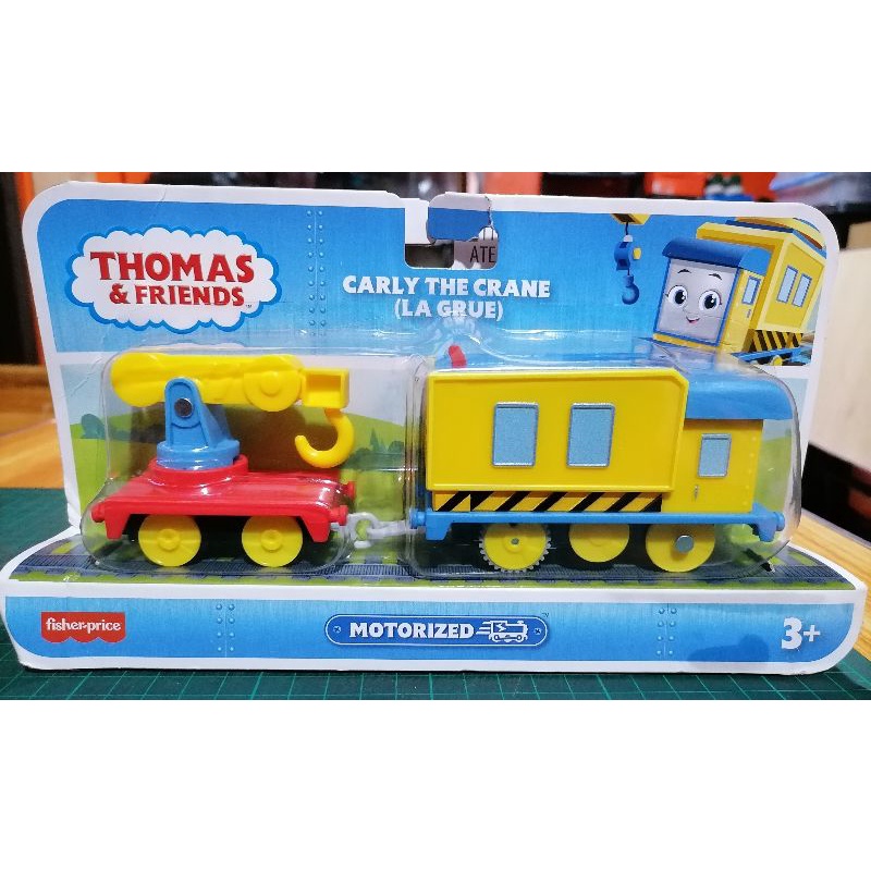 Thomas and Friends "Carly the Crane" Motorized-Battery Operated ...