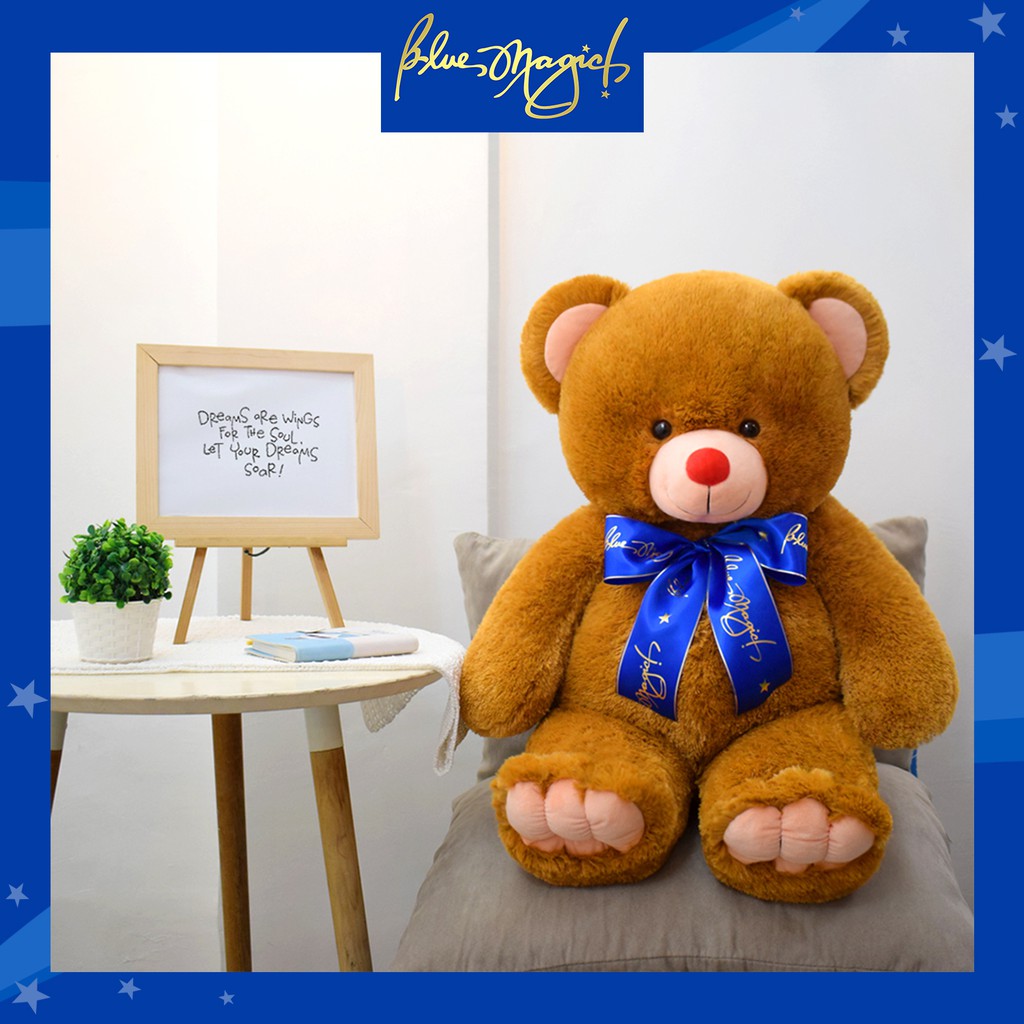 Blue magic teddy bear price store