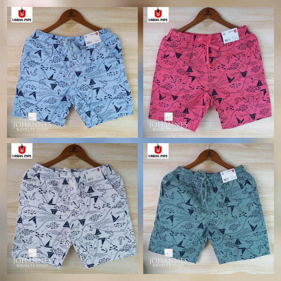 URBAN PIPE Shorts NEW Nautical Design | Shopee Philippines