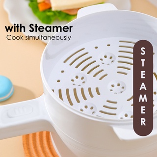 1.5L Toha Electric Pot with Steamer Multi-function cooking pot | Shopee ...