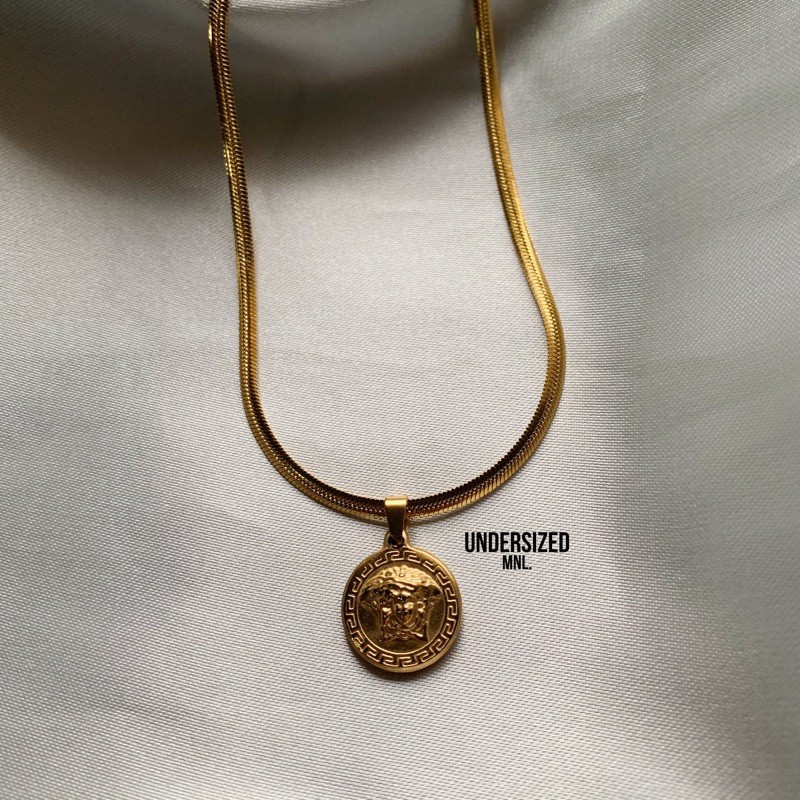 Versace Snake Chain 20 inches | Shopee Philippines