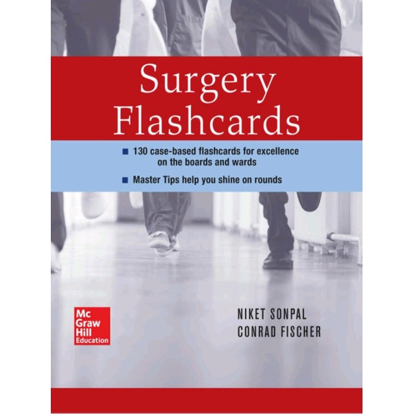 Master the Wards - Surgery Flashcards Niket Sonpal, Conrad Fischer (Medical Books Reprint ...