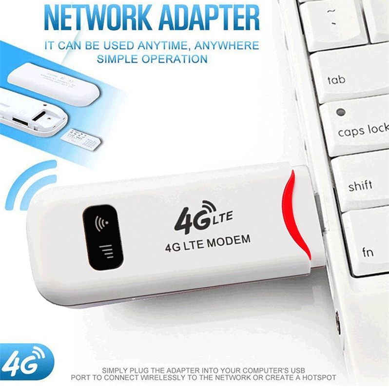 4G/3G LTE Portable 100Mbps USB Modem Wifi Router Repeater Wireless ...