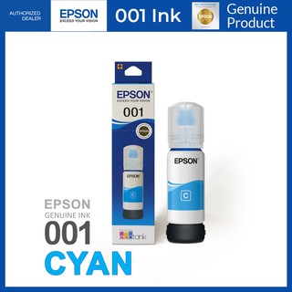 Epson 001 Black Cyan Magenta Yellow Ink Original for L4150 L4160 L6160 ...