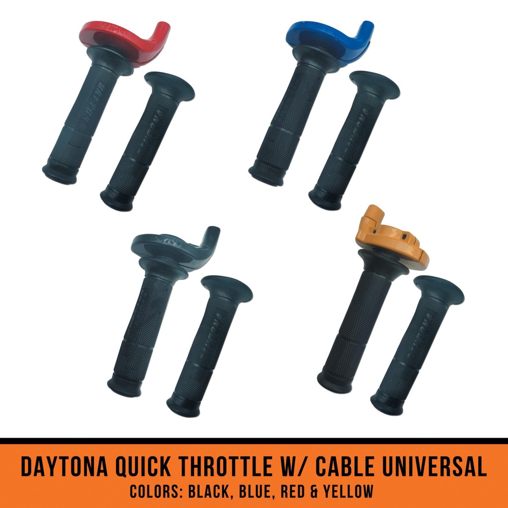 Daytona QUICK THROTTLE W /CABLE UNIVERSAL | Shopee Philippines