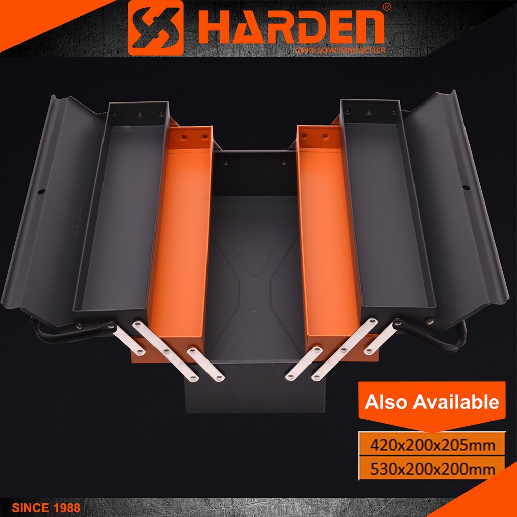 Harden Hip Roof Tool Box Chrome Vanadium Auto Repairing | Shopee ...