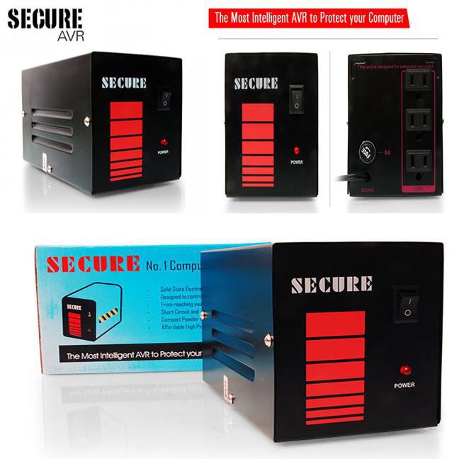 SECURE AUTOMATIC VOLTAGE REGULATOR - PFL Store