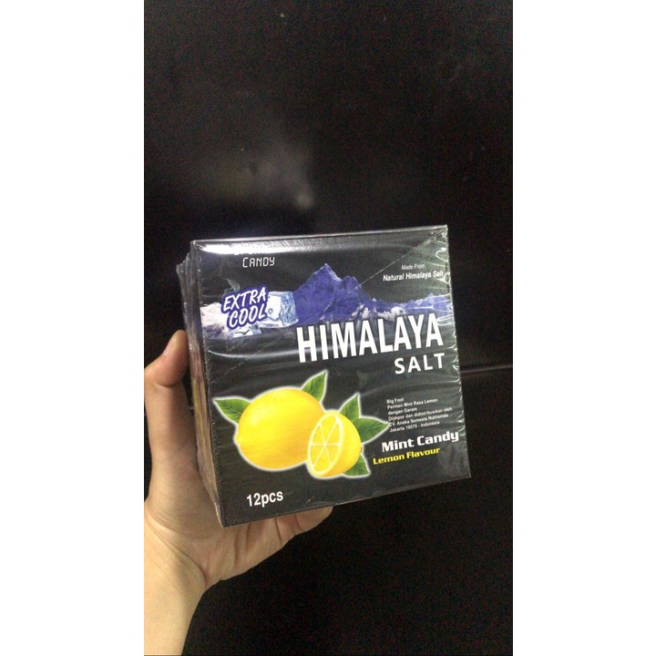 (Ready To Send) Himalayan Salt Candy - 1 BOX Contents 12 pcs | Shopee ...