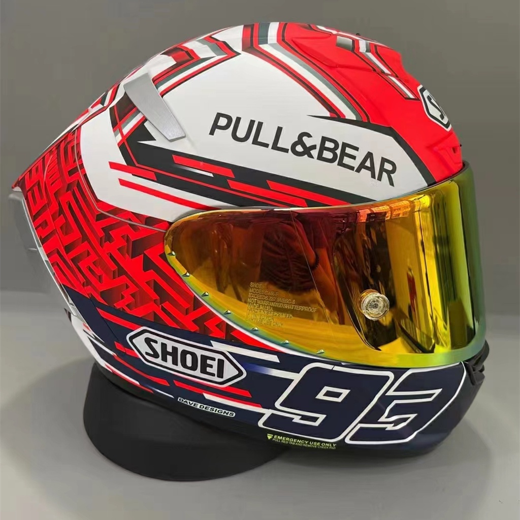 SHOEI X14 / X14 Red White Ant / SHOEI Marquez / SHOEI Full Face Helmet ...