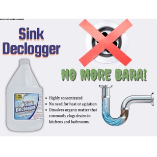 LEGIT Powerclean Declogger for Sink/Toilet/Urinals - 1 Gallon kitchen ...