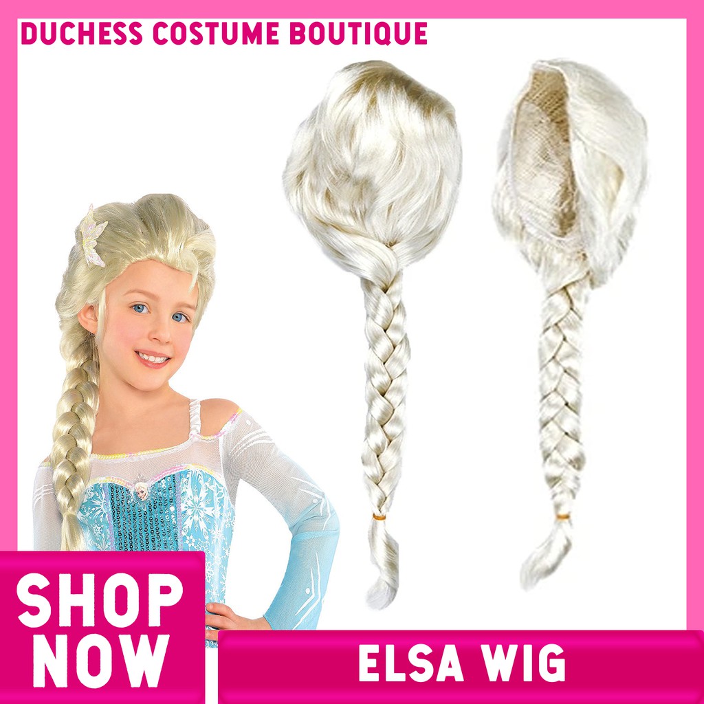 Frozen Elsa Wig for Kids | Shopee Philippines