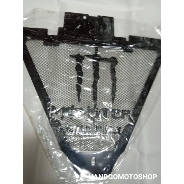 Radiator Cover Sniper MX135 Motorcycle Black Color / HANDGOMOTOSHOP ...